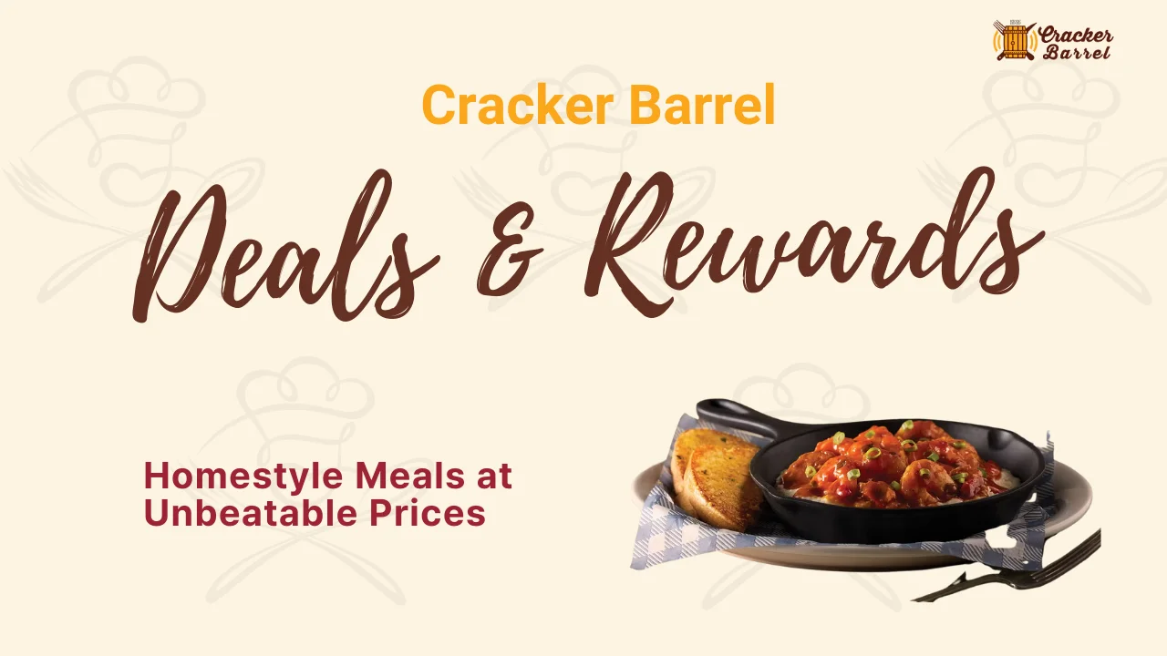Cracker Barrel Specials, Deals & Rewards | October 2025